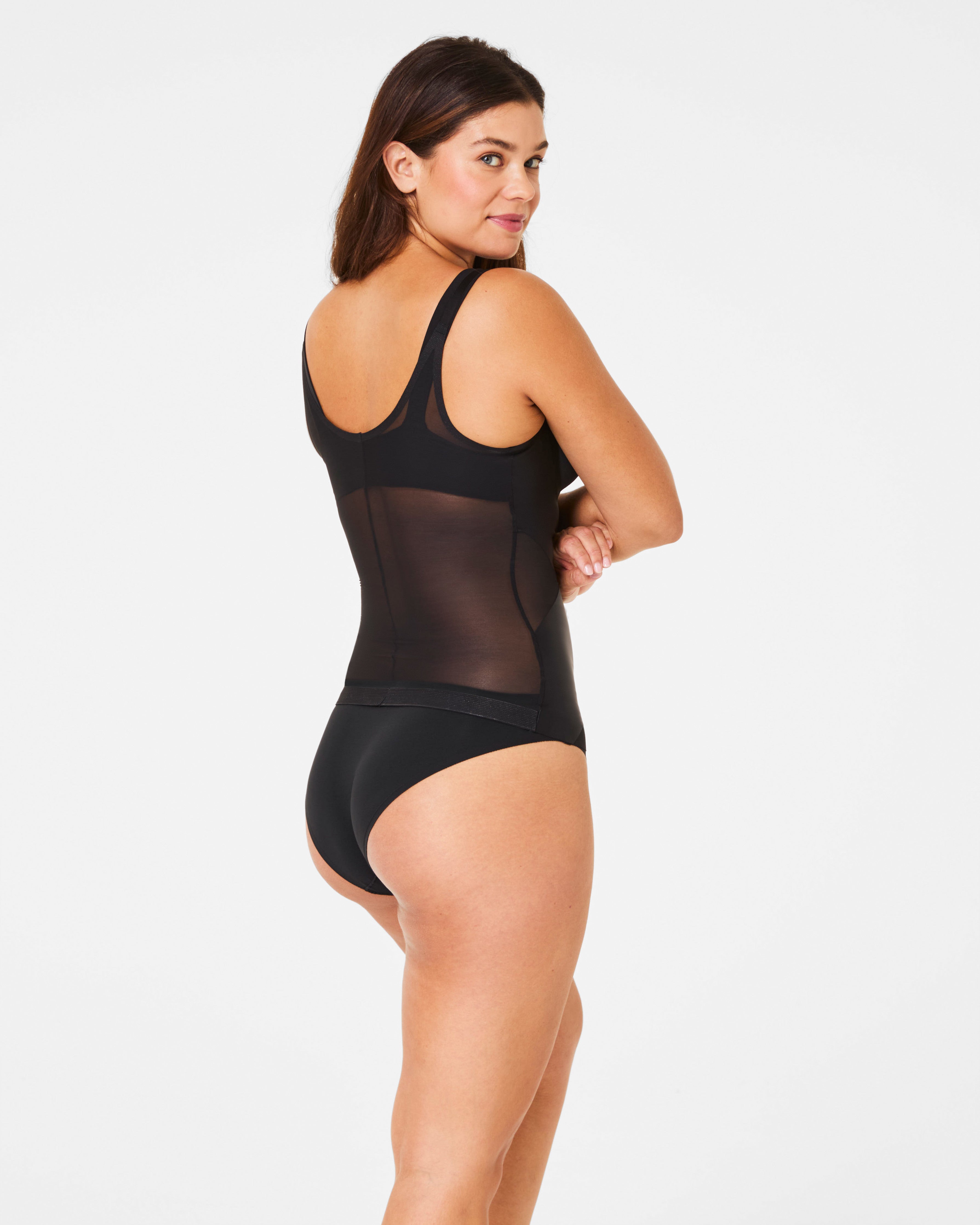 Satin-X Cami – Sculpting Open-Bust Fit | SPANX