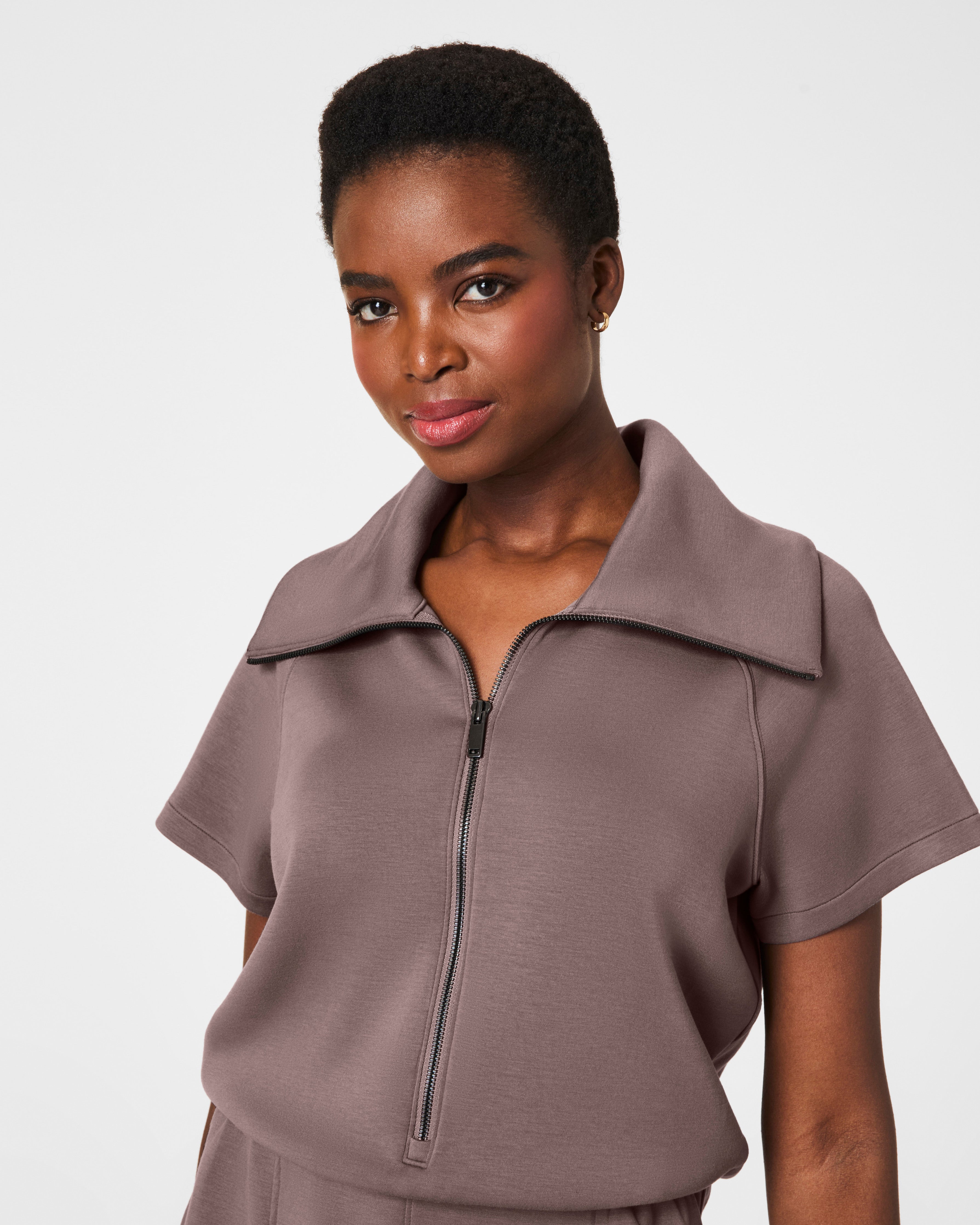 SPANX® AirEssentials Half-Zip Jumpsuit